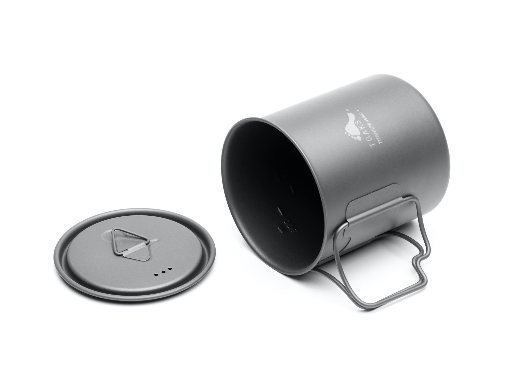 Toaks Ultralight Titanium 450ml Cup with Lid – TOAKS Outdoor