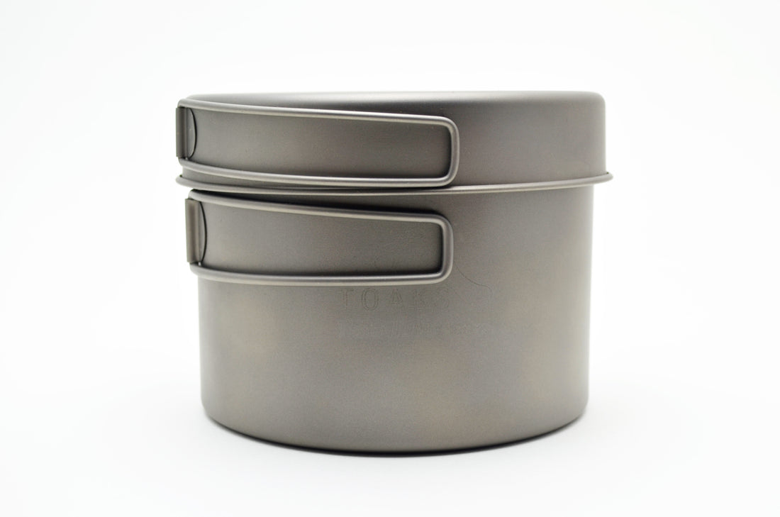 Toaks Titanium 1300ml Pot with Pan – TOAKS Outdoor
