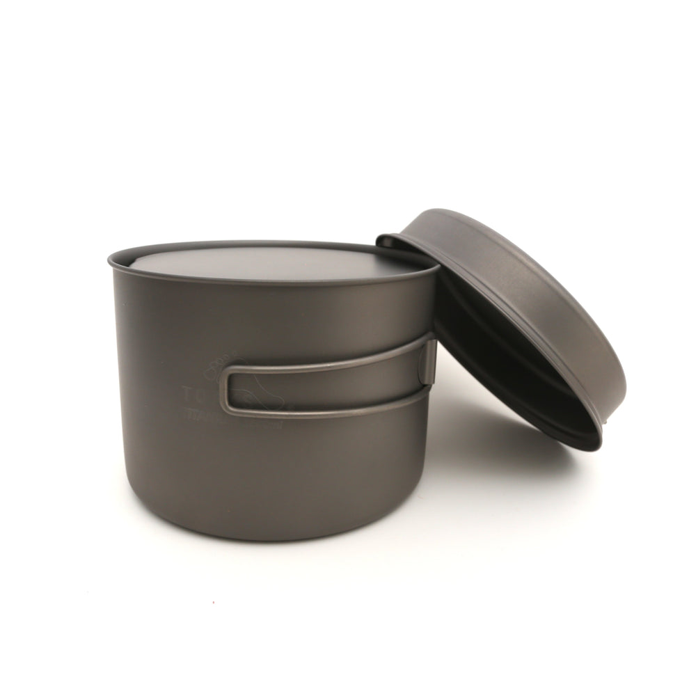 TOAKS Titanium 1600ml Pot with Pan / 1300ml Pot with Pan Combo Set ...