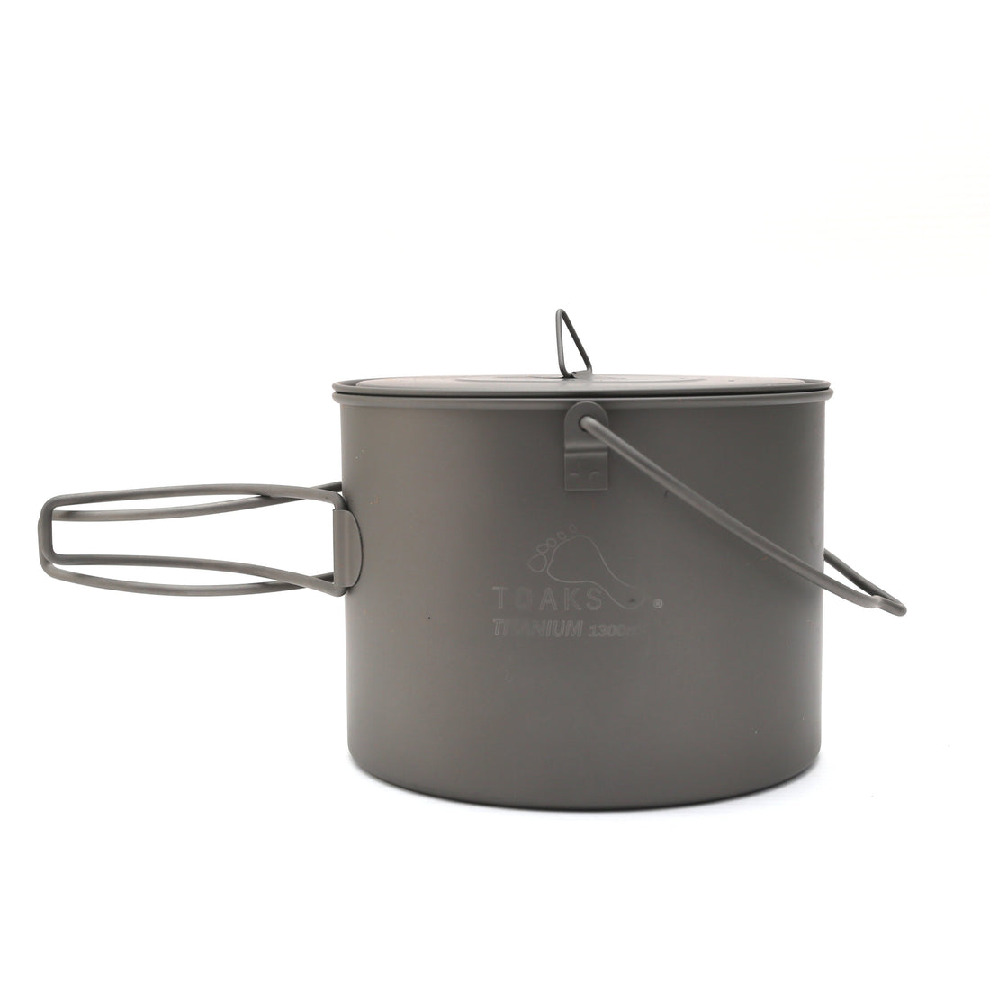 TOAKS Titanium 1300ml Pot with Bail Handle – TOAKS Outdoor