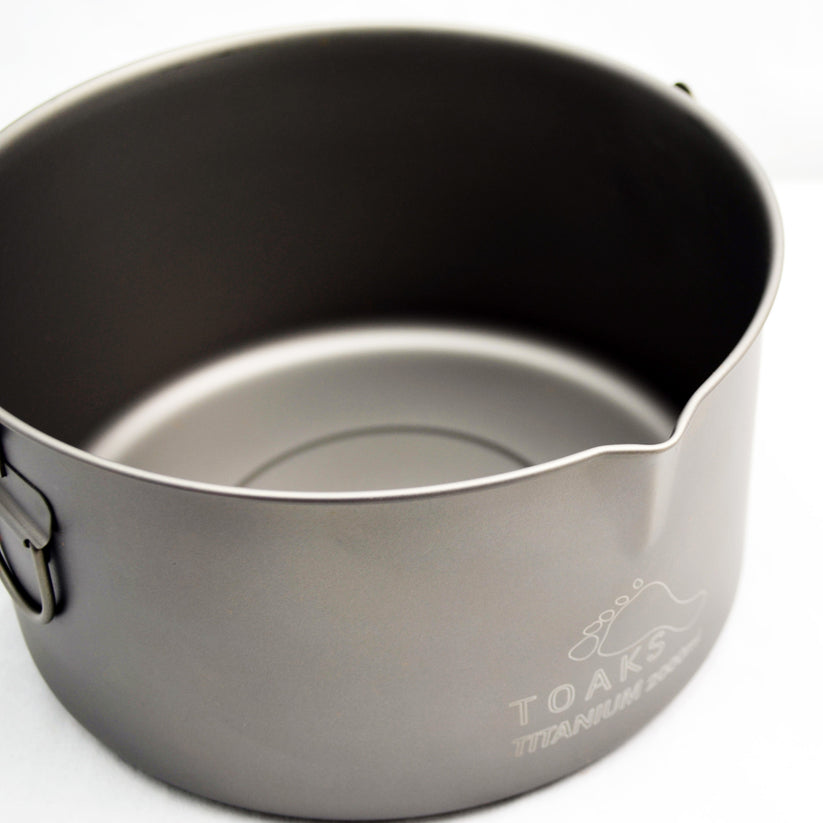 TOAKS Titanium 2000ml Pot with Bail Handle – TOAKS Outdoor
