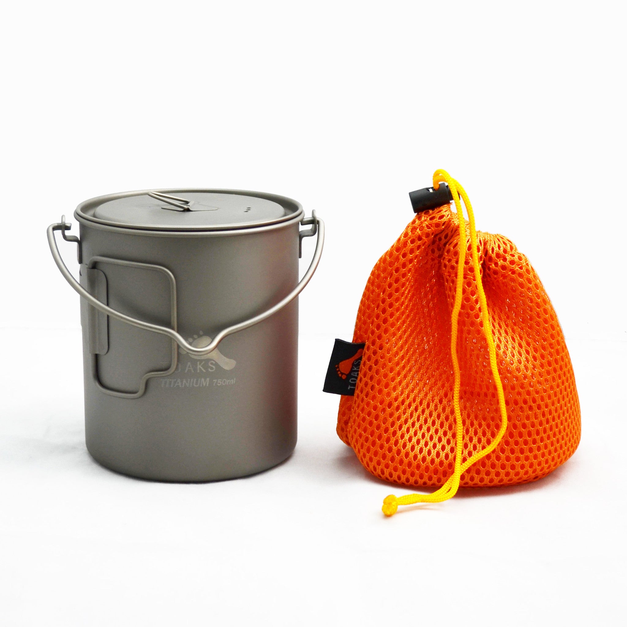 Toaks Titanium 750ml Pot with Bail Handle – TOAKS Outdoor