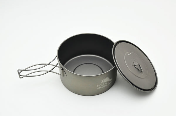 TOAKS Titanium 900ml D130mm Pot – TOAKS Outdoor
