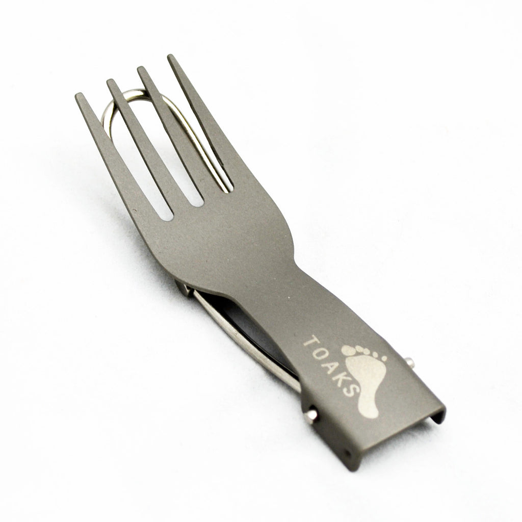 TOAKS Titanium Folding Fork – TOAKS Outdoor